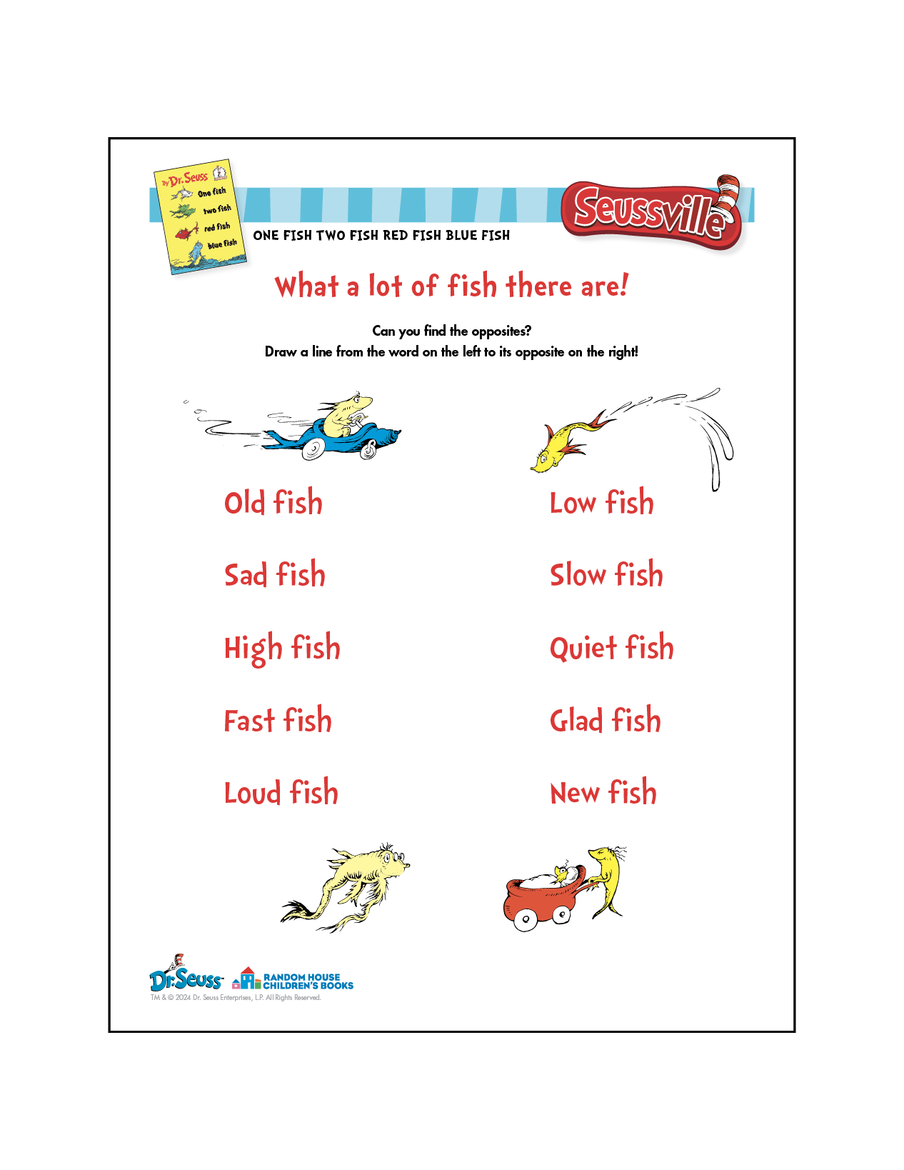 GoNoodle One Fish, Two Fish, Red Fish, Blue Fish: A Dr. Seuss Count-Along!