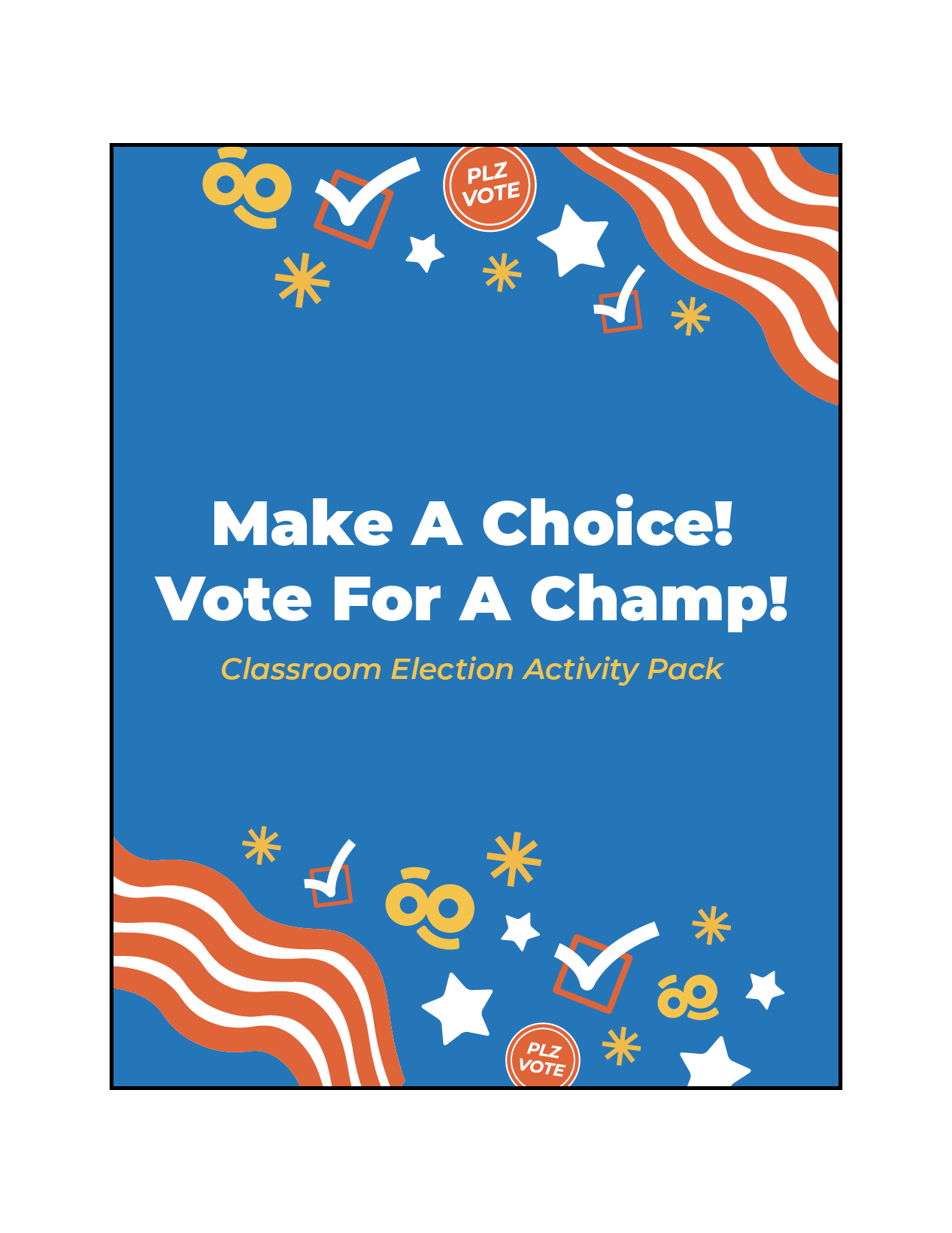 GoNoodle Meet Your Champidates: An Election Activity Pack