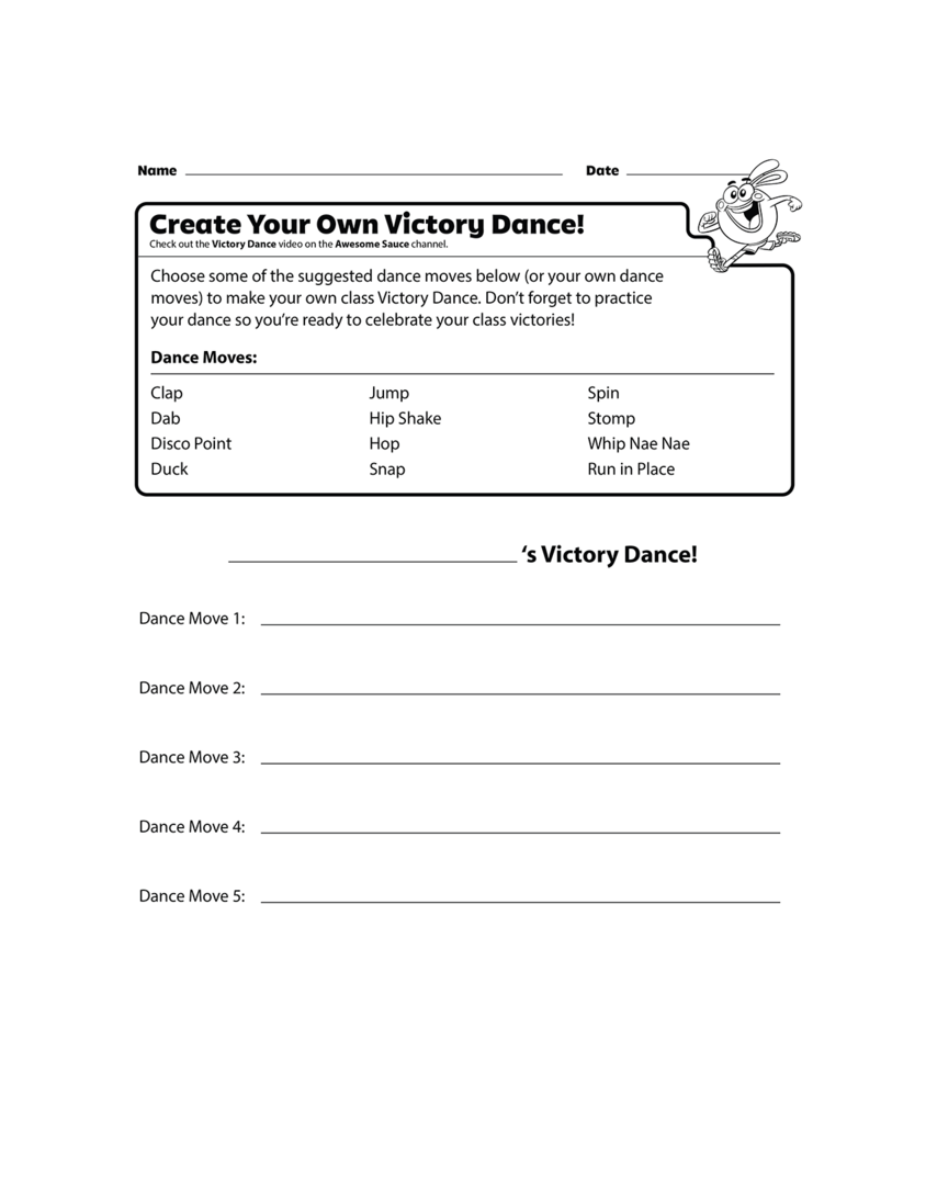 GoNoodle Create Your Own Victory Dance