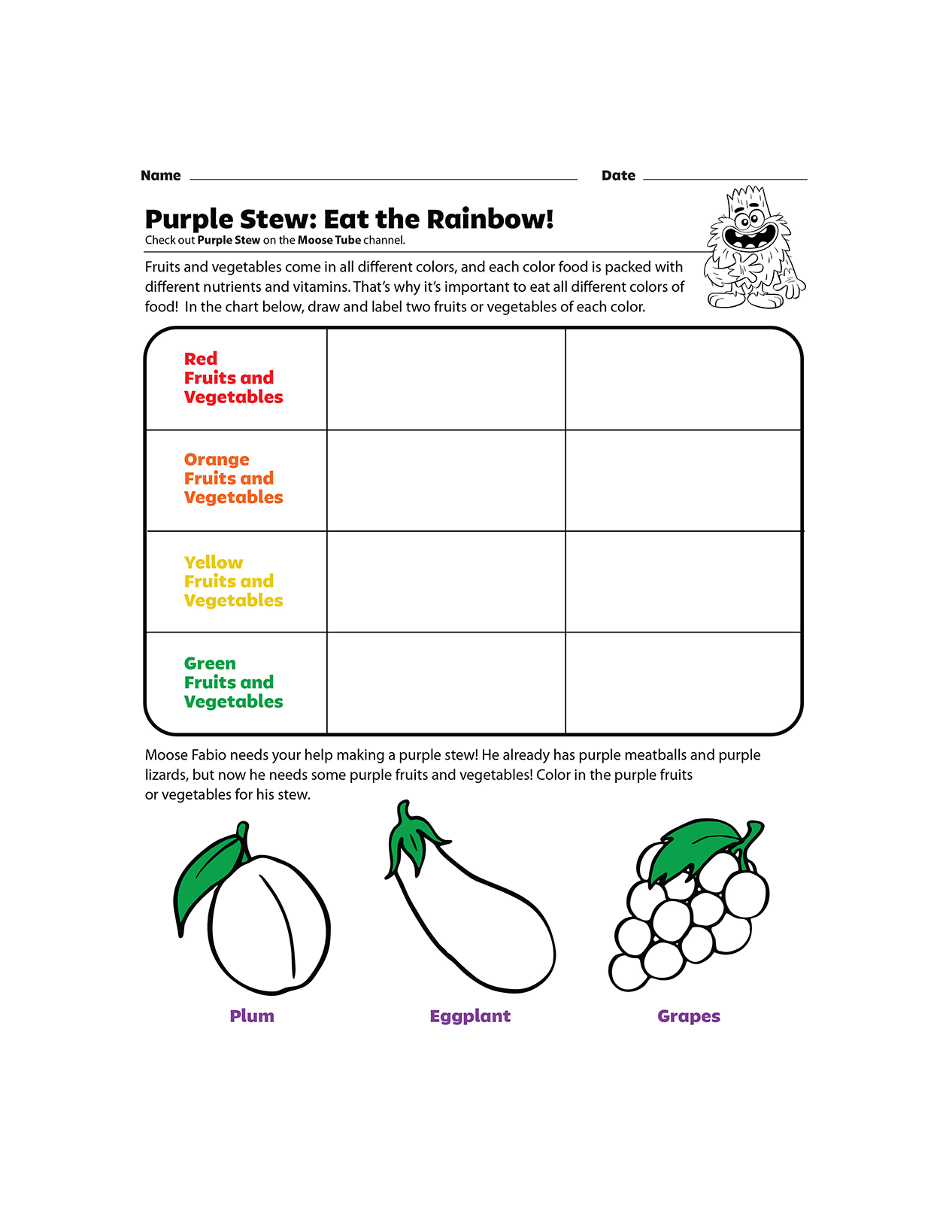 GoNoodle Purple Stew