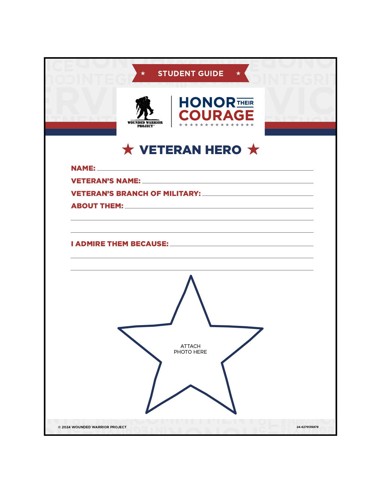 GoNoodle Honor Their Courage Veteran Hero Activity