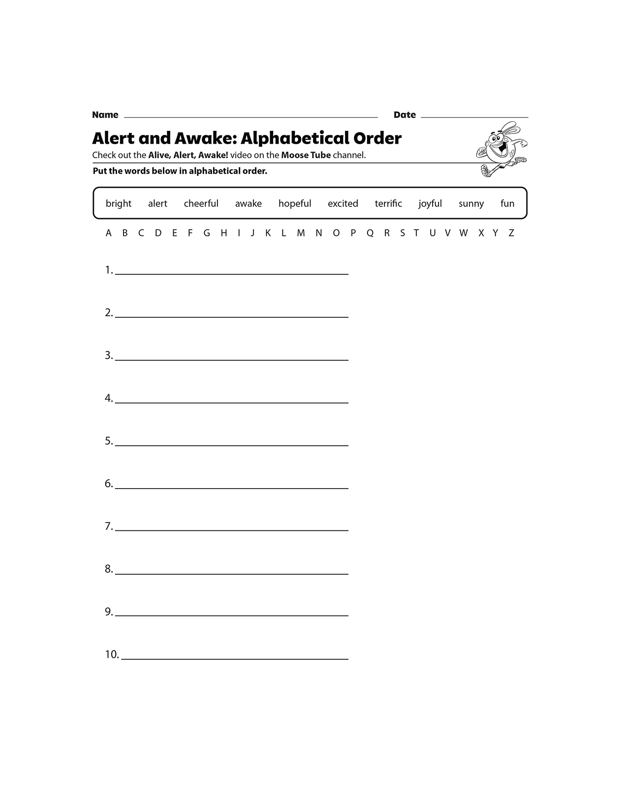 GoNoodle Alive, Alert, Awake!