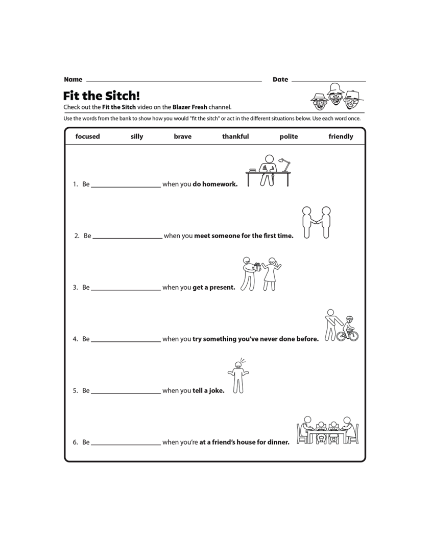 GoNoodle Fit The Sitch