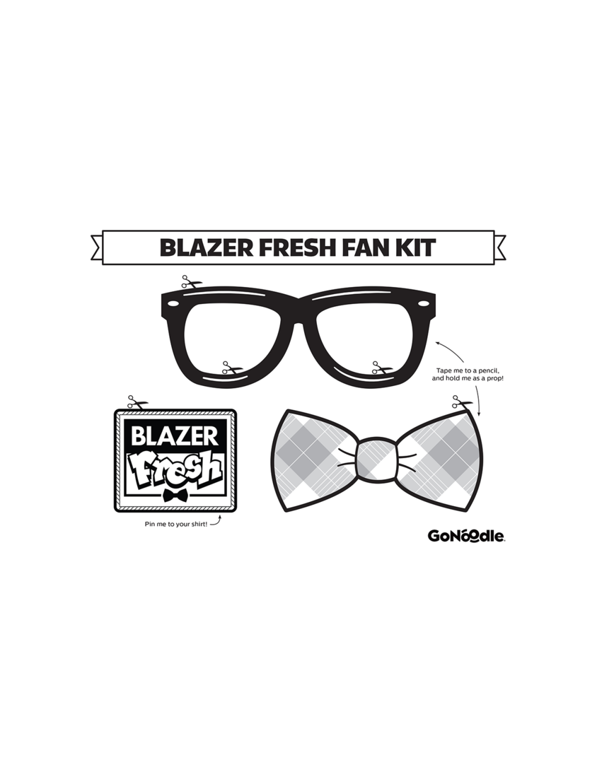 GoNoodle Blazer Fresh Fan Kit