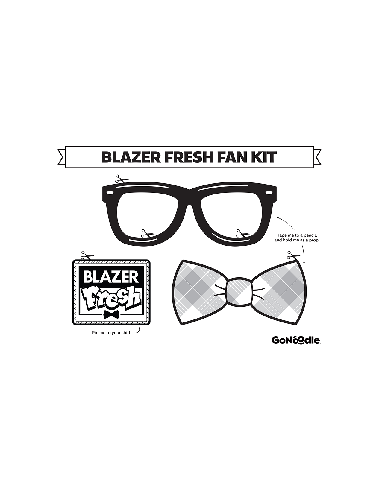 GoNoodle Blazer Fresh Fan Kit