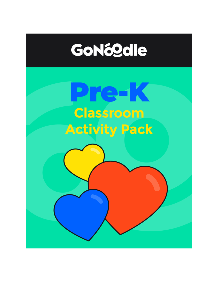 GoNoodle Pre K Activity Pack gonoodle-pre-k-activity-pack