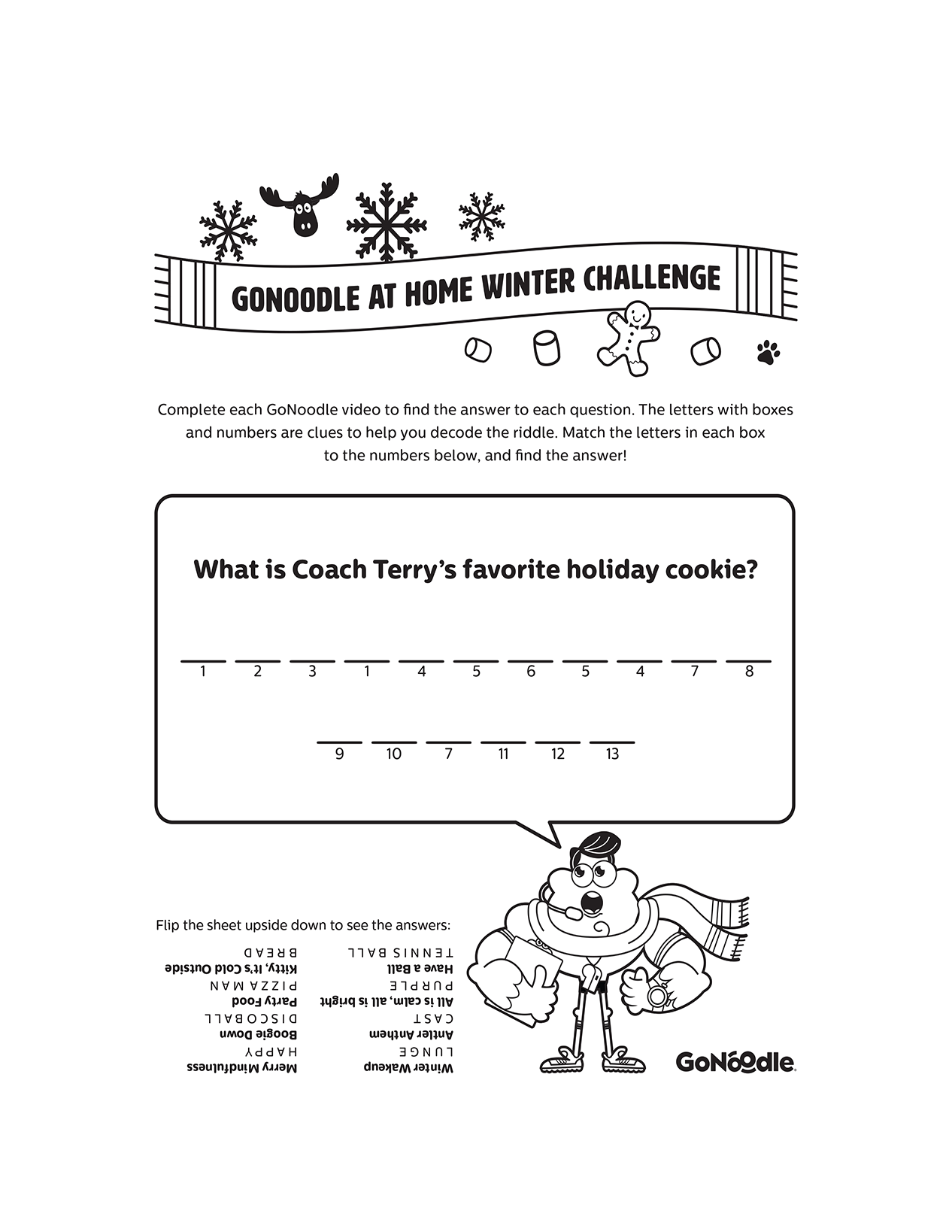 GoNoodle GoNoodle December Challenge