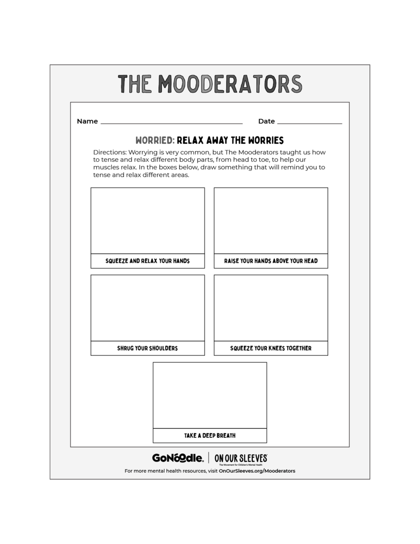 GoNoodle The Mooderators: Worried