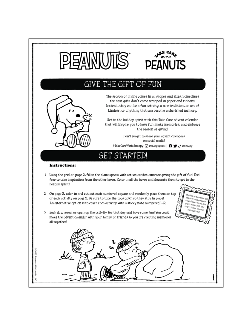 GoNoodle Peanuts: Give the Gift of Fun