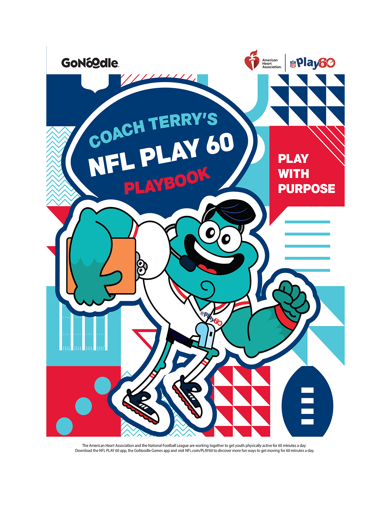 GoNoodle Coach Terry's NFL PLAY 60 Playbook