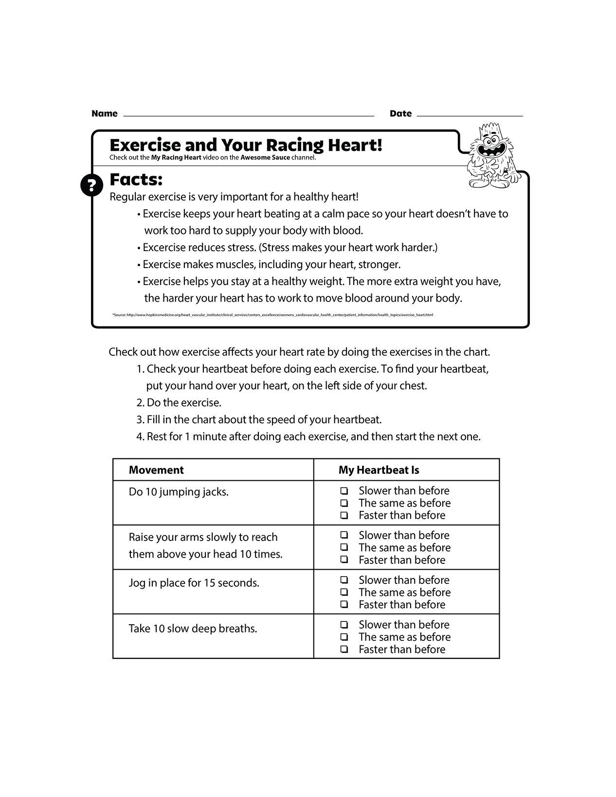 GoNoodle My Racing Heart